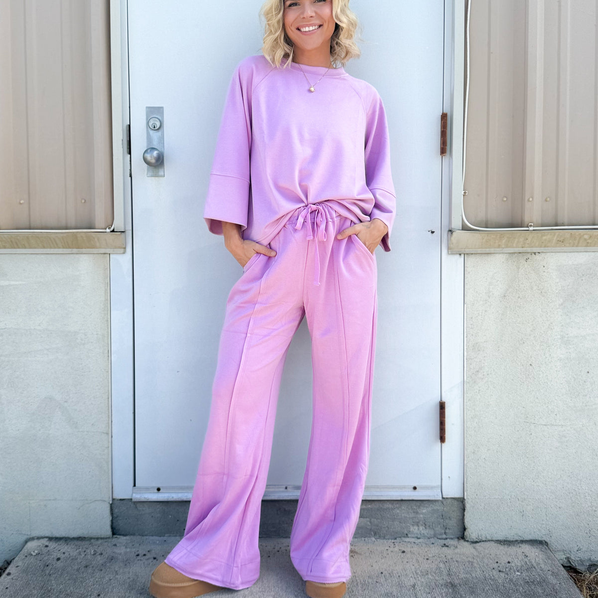 Comfort Calls Top – Heathered Boho