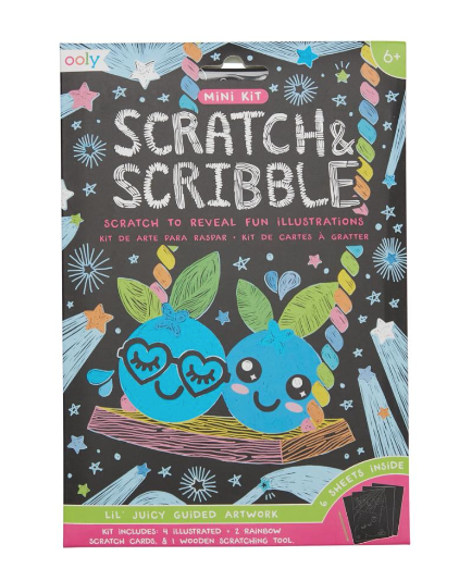 Scratch & Scribble: Mini Kit - Lil' Juicy – Heathered Boho